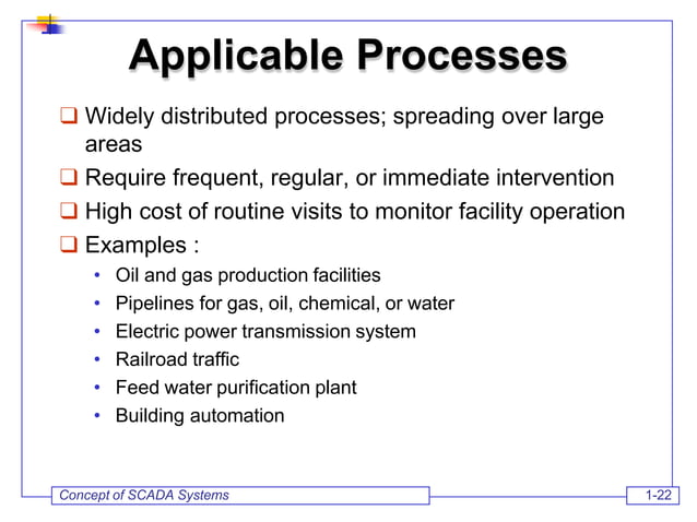 Concept of SCADA System, PLC, RTUs,Network.pptx | Computer Networking | Computing