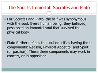 Consciousness, Identity and Self | PPTX