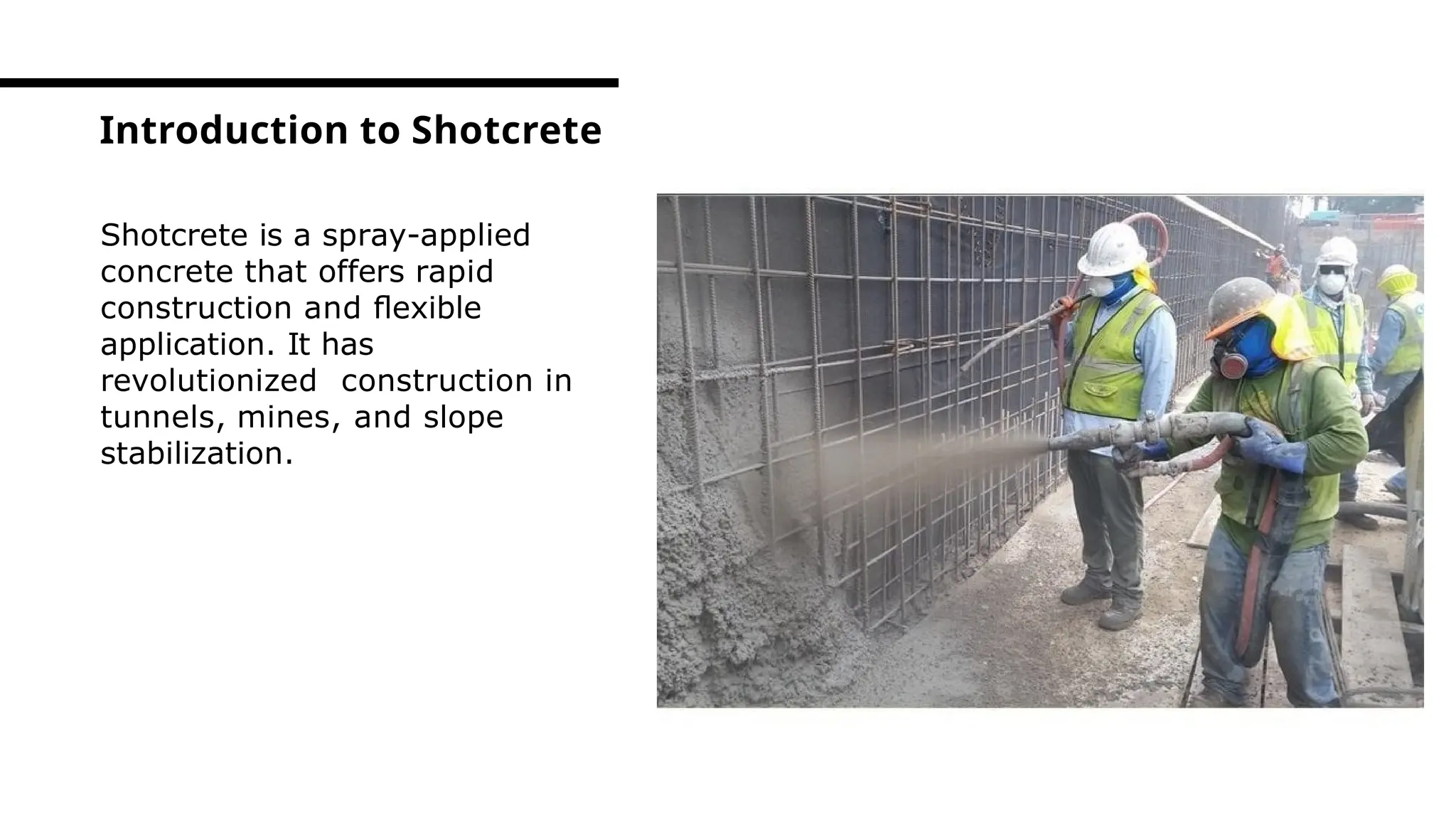 concept of shotcrete-concrete,mixing,delivering.pptx