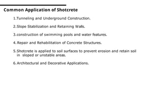 concept of shotcrete-concrete,mixing,delivering.pptx