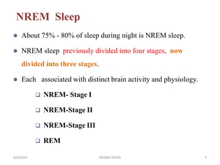 CONCEPT OF SLEEP or the sleep pattern .pptx