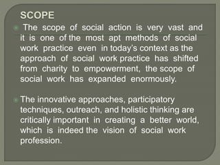 Concept of social action | PPTX