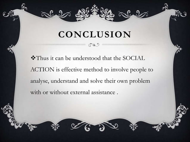 Concept of social action | PPTX