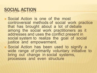 Concept of social action | PPTX