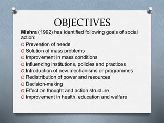 Concept of social action | PPTX