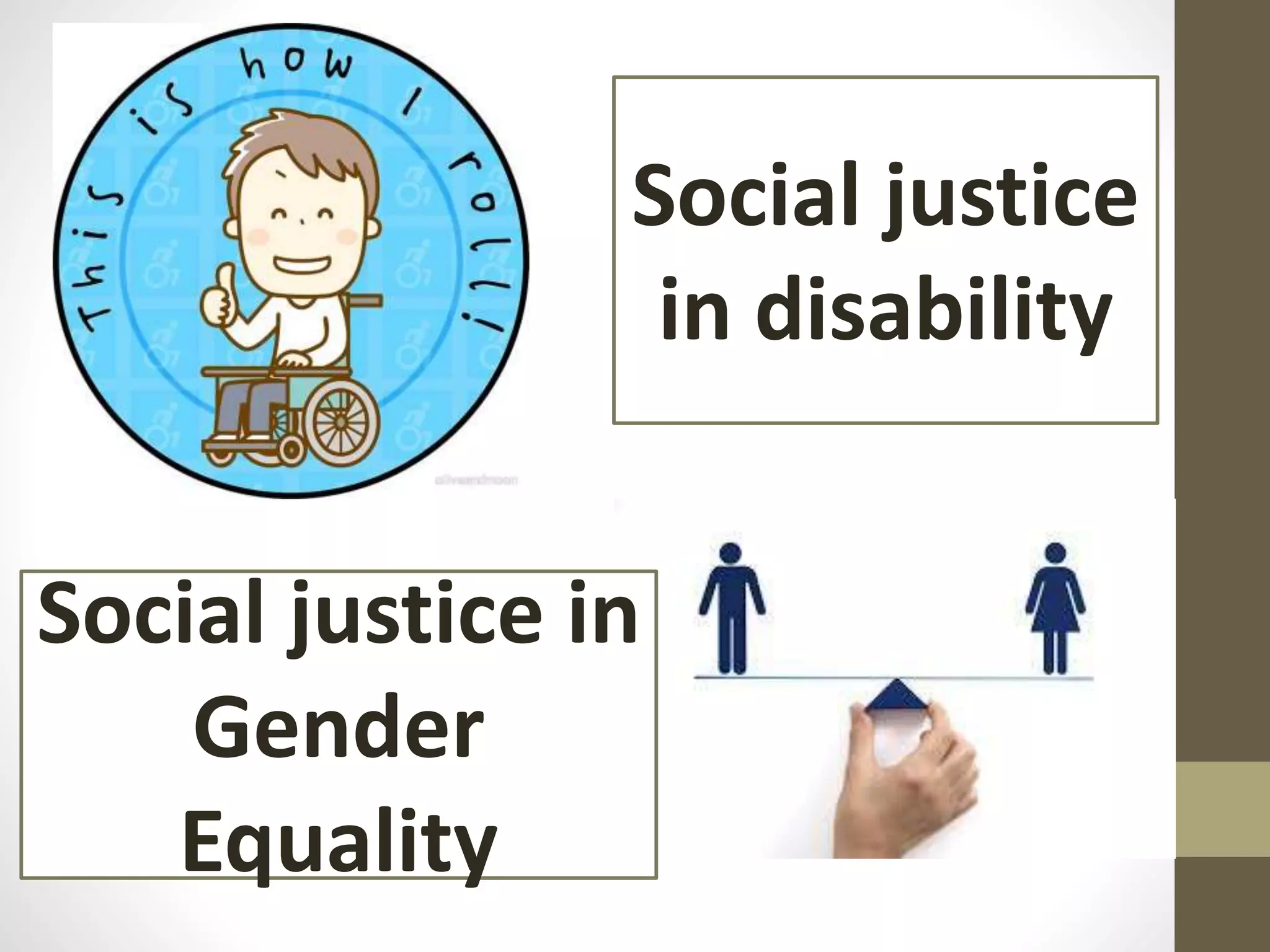 Concept of social justice : Education as a means | PPTX