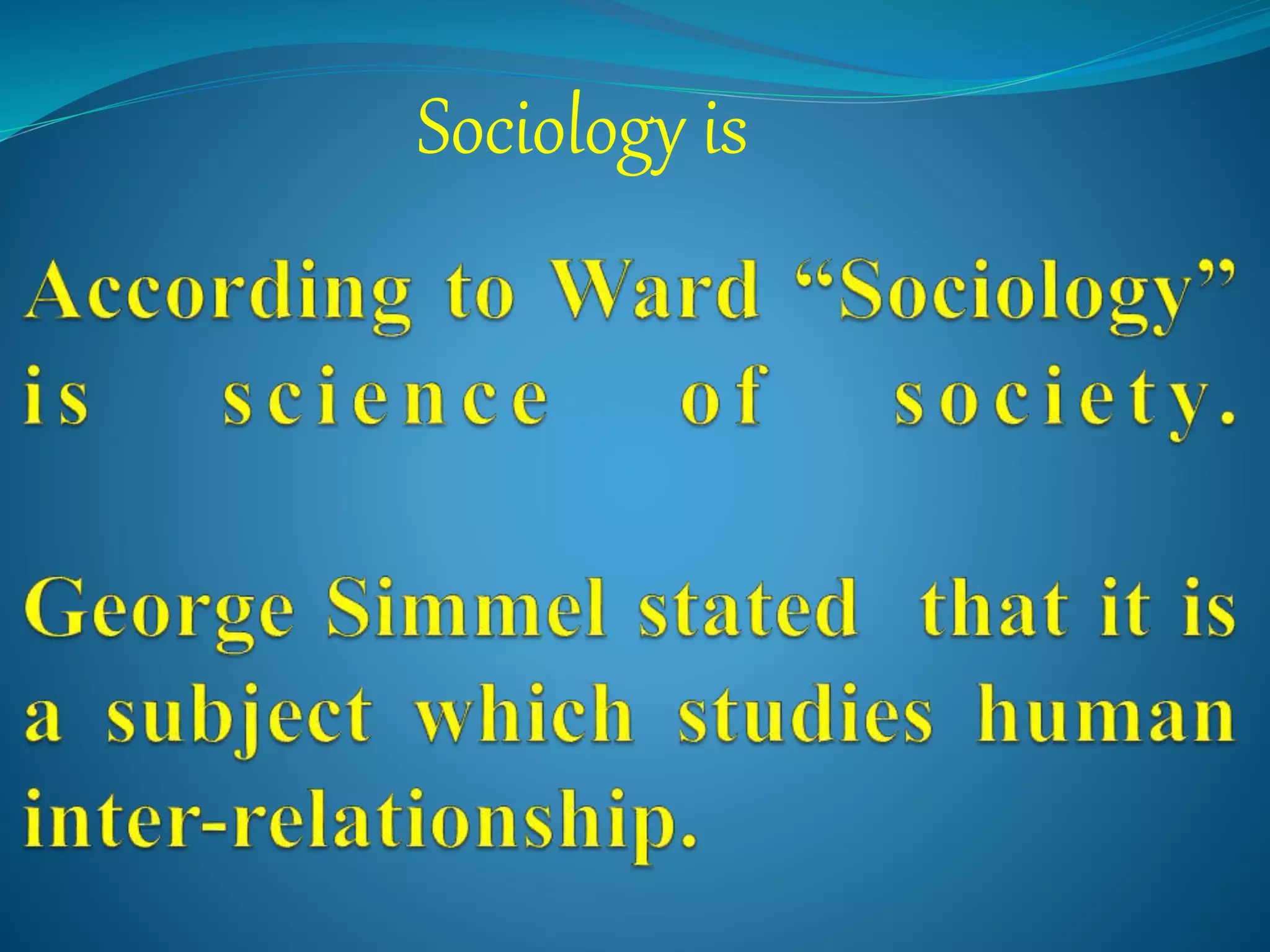 CONCEPT OF SOCIOLOGY.pptx | Free Download