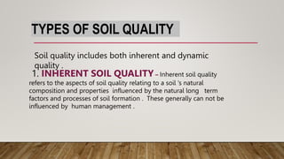 concept of soil quality & soil health.pptx