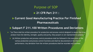 Concept of sop | PPTX
