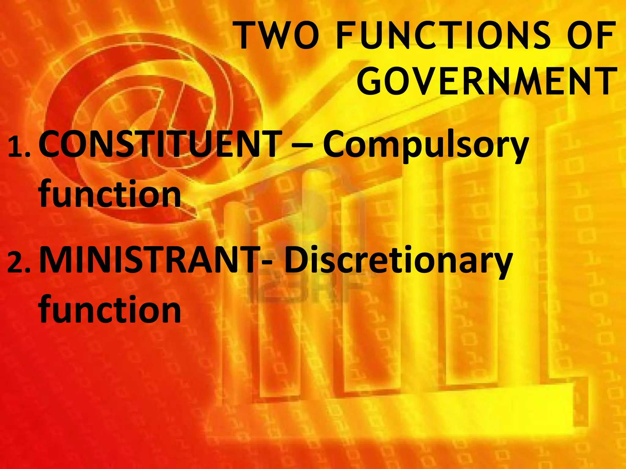 CONCEPT OF STATE AND GOVERNMENT | PPTX