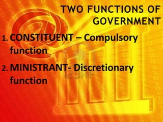 CONCEPT OF STATE AND GOVERNMENT | PPTX