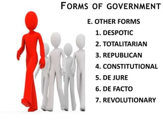 CONCEPT OF STATE AND GOVERNMENT | PPTX