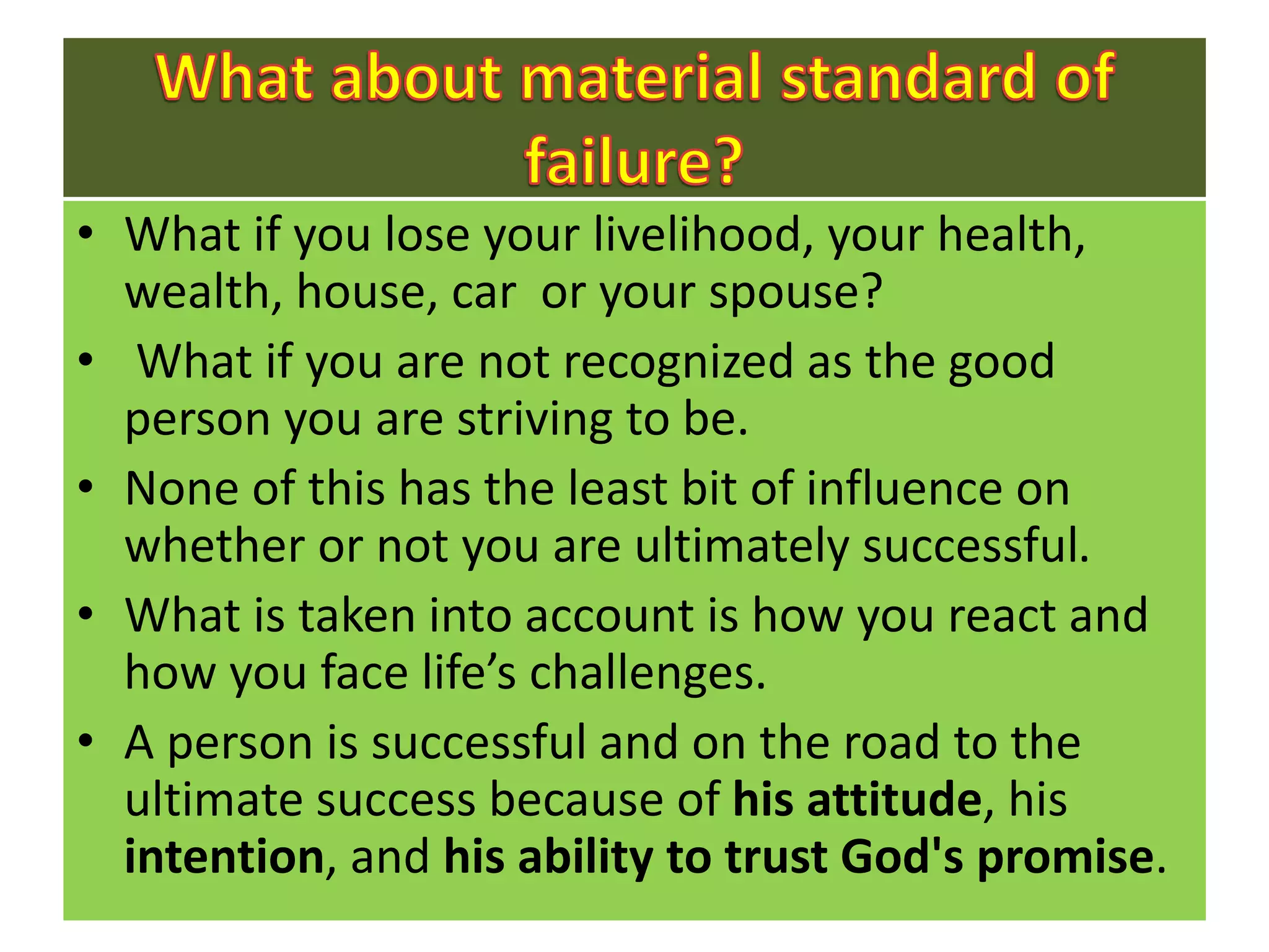 Concept of success in islam | PPTX | Islam | Religion & Spirituality