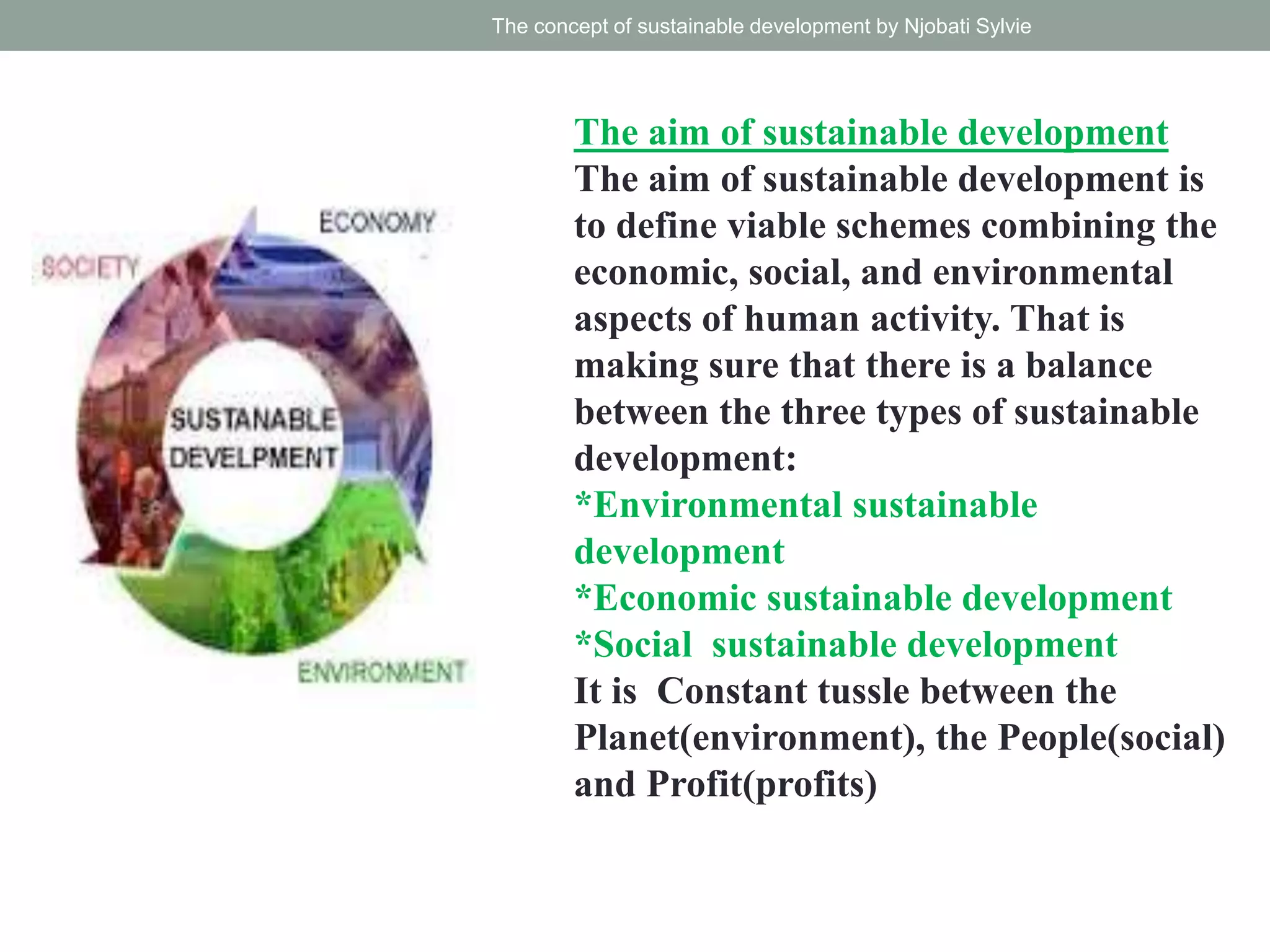 Concept of sustainable Development | PPTX