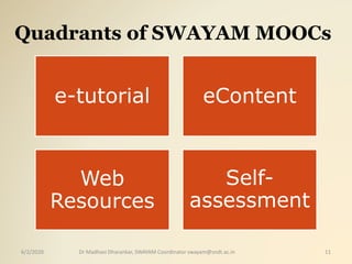 Concept of SWAYAM MD 01062020 | PPTX