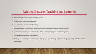 Concept Of Teaching and Learning.pptx