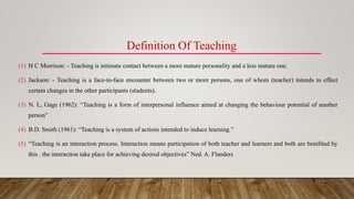 Concept Of Teaching and Learning.pptx