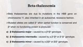 Thalassemia #Alpha_Thalassemia #Beta_Thalassemia #Fetal_Heamoglobin # ...
