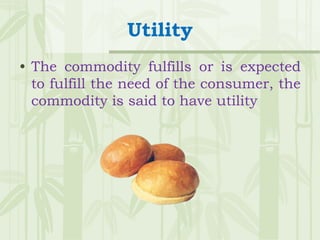Concept of utility | PPTX
