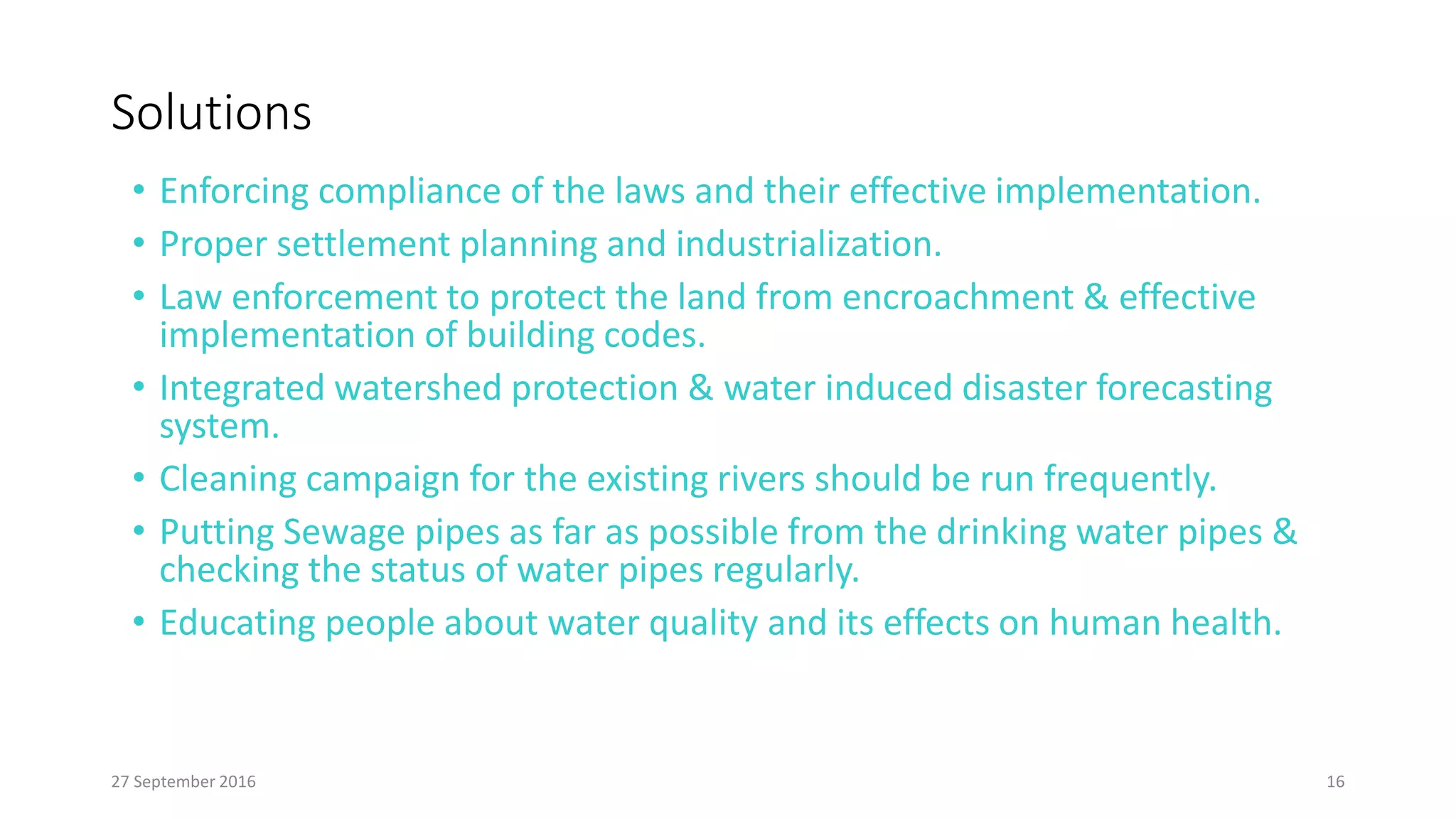Water quality & its guidelines | PPTX