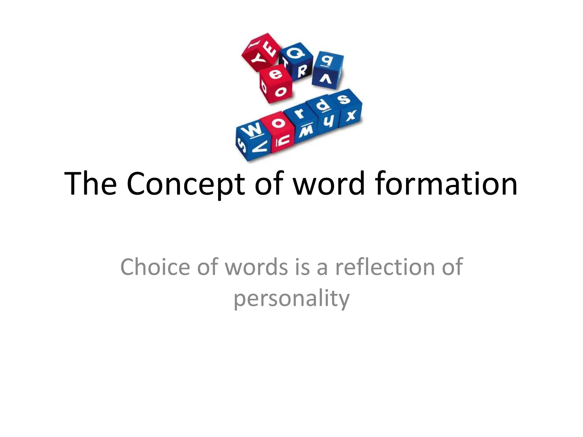 Concept of word formation.pptx