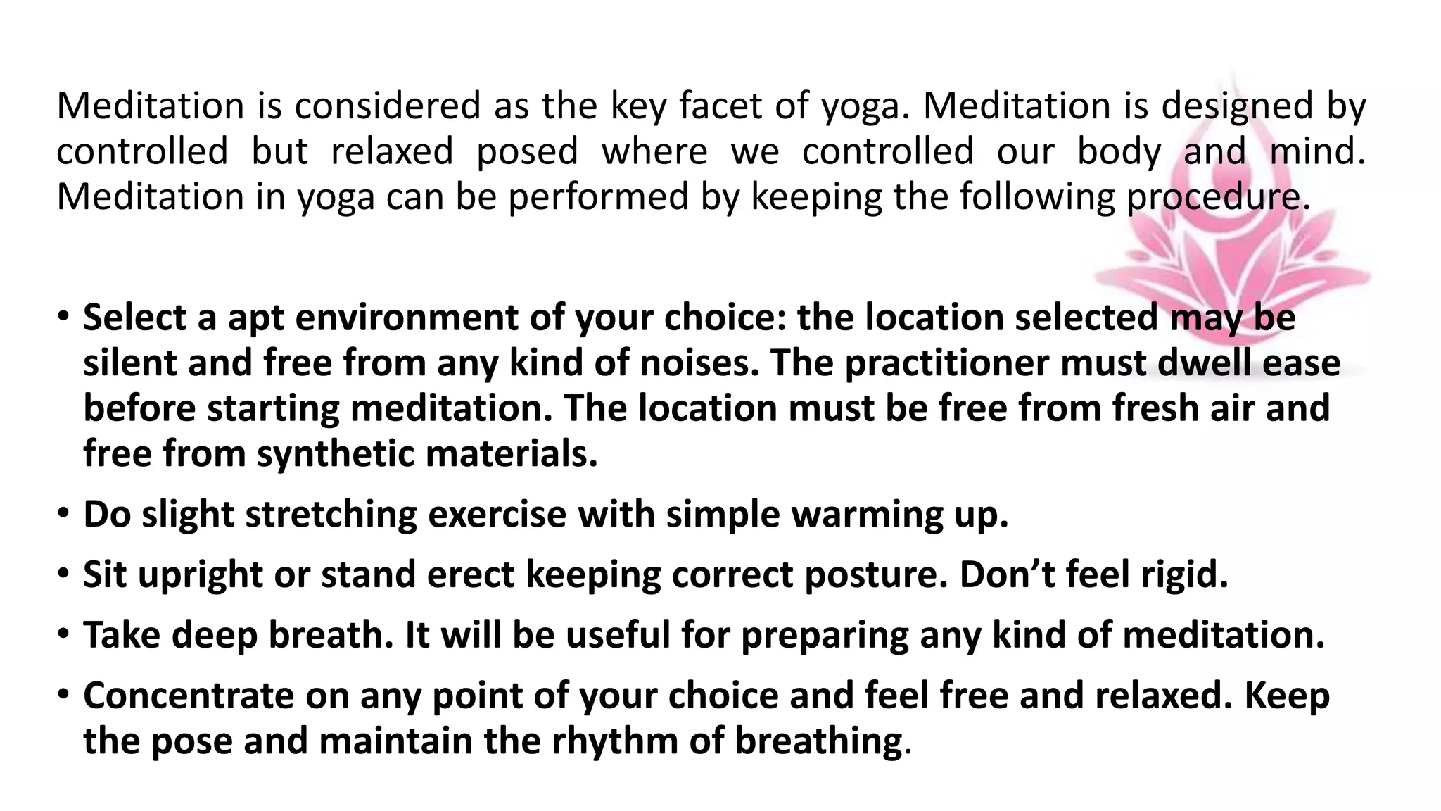 Concept of Yoga | PPTX