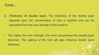 Concept of Zeta Potential | PPTX