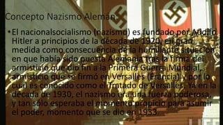 Nazismo Alemán | PPTX