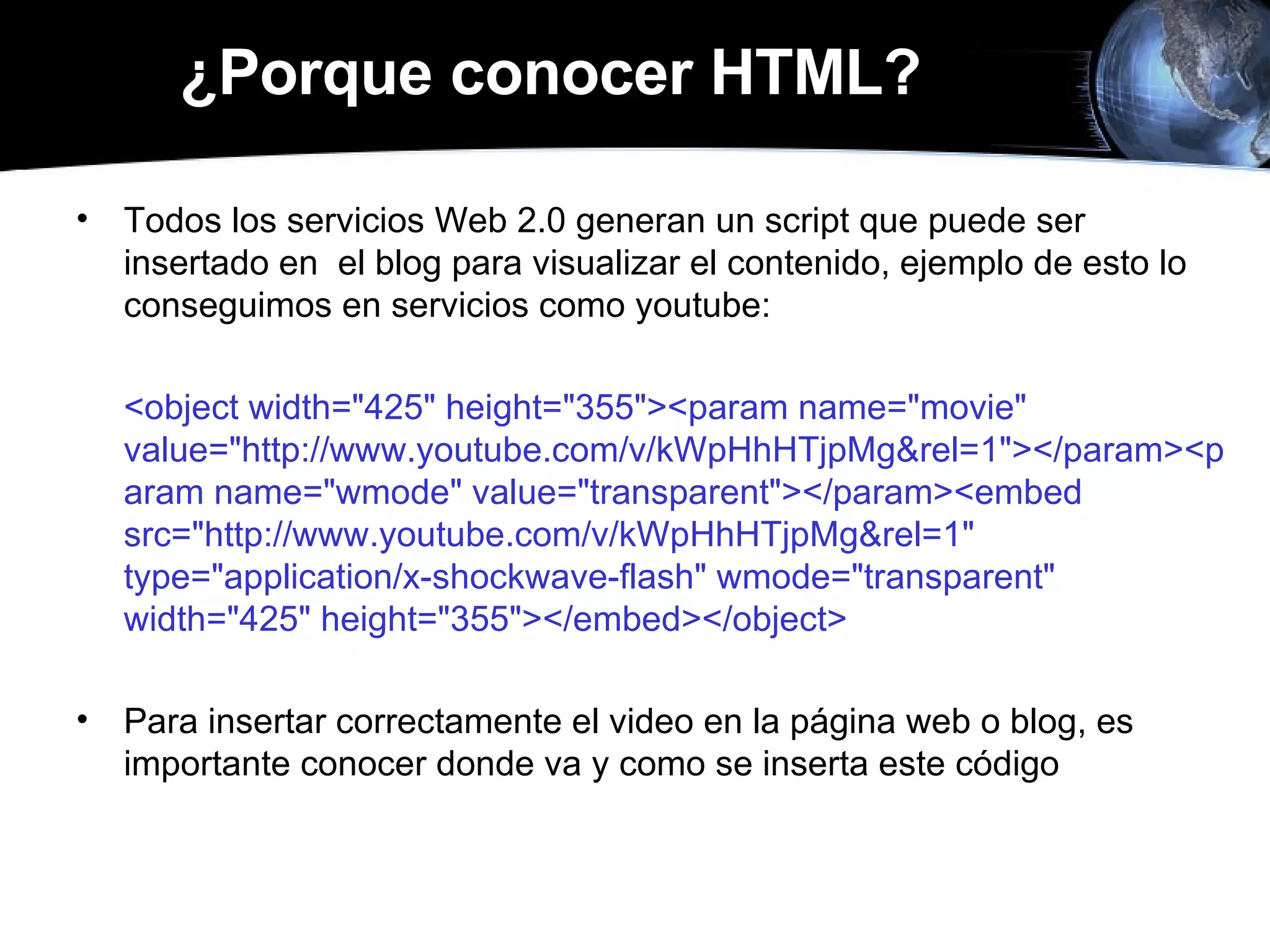 Conceptos básicos Html | PPT
