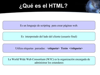 Conceptos básicos Html | PPT