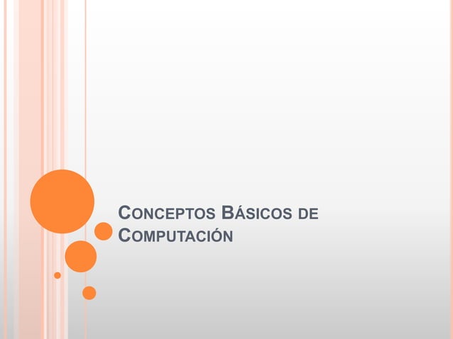 Conceptos basicos de computacion | PPT