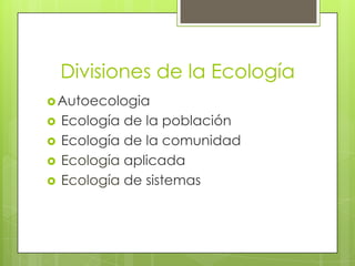 Conceptos basicos ecologia | PPTX