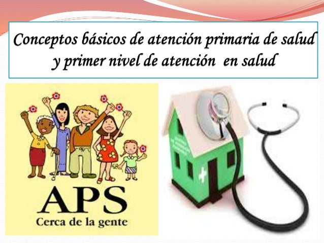 Conceptos Básicos De Atención Primaria De Salud Y