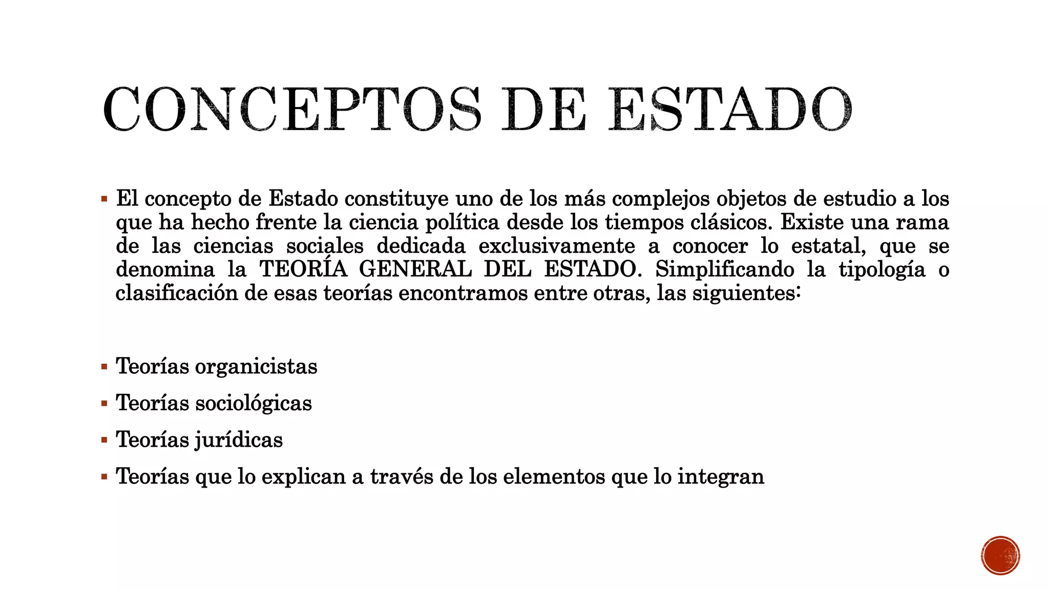 Conceptos de estado | PPTX