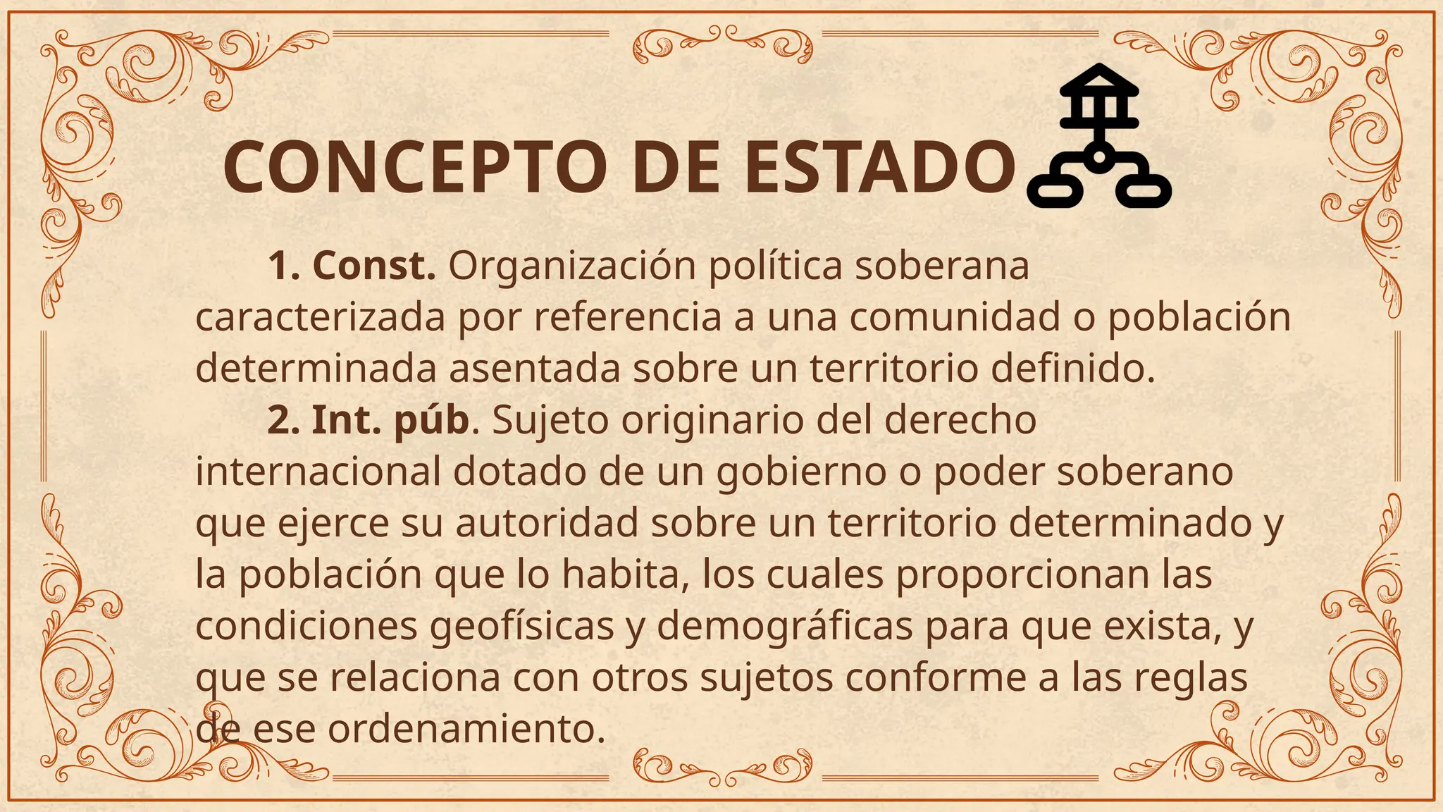 CONCEPTOS DE ESTADO SEGÚN: MAX WEBBER, CARLOS MARX Y CONSTITUCIÓN.pptx