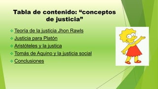 Conceptos de justicia diapositivas | PPTX