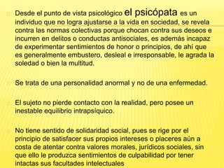 Conceptos de la criminologã a | PPTX