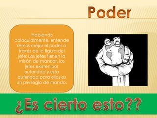 Conceptos de poder y liderazgo | PPTX