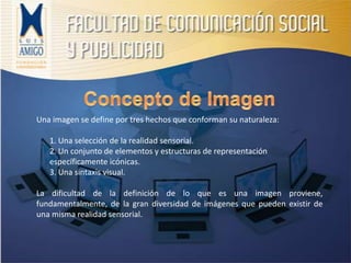 Conceptos Básicos de la Imagen | PPTX