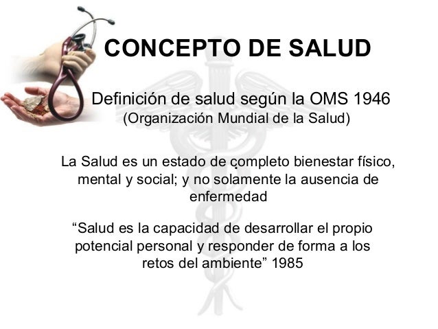 Definicion De Salud