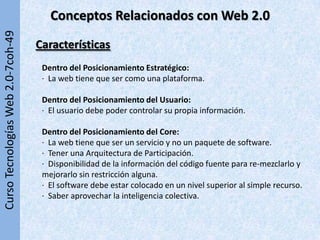 Conceptos Relacionados Con Web 2 | PPTX | Web Development | Internet