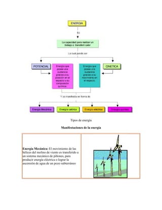 Conceptos sobre la materia y la energía | DOCX
