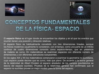 Conceptos y definiciones de fisica | PPTX