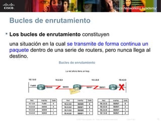 Conceptos y Protocolos de Enrutamiento (Capitulo 4) | PPT