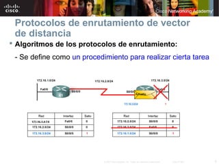 Conceptos y Protocolos de Enrutamiento (Capitulo 4) | PPT