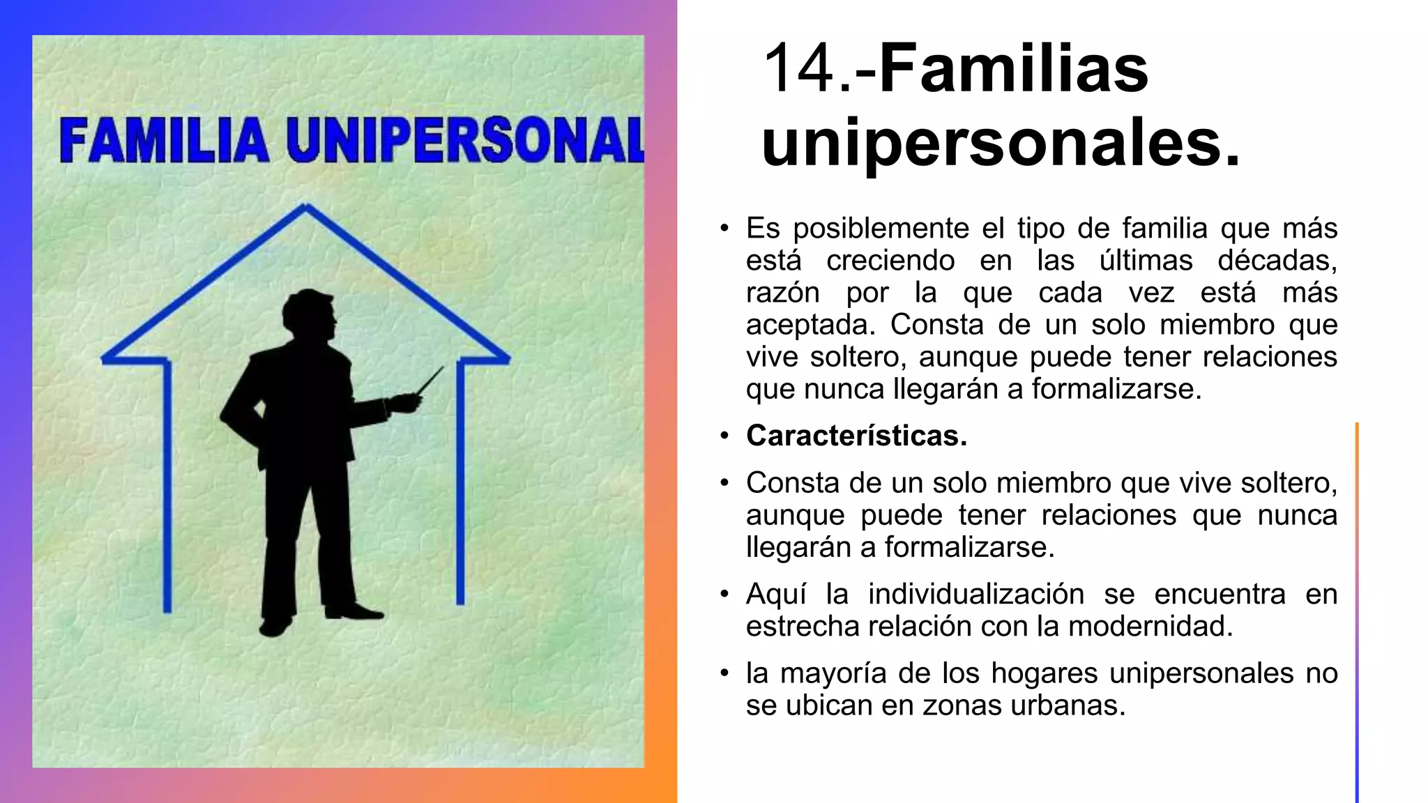 Concepto tipos y caracteristicas de la familia (1) | PPTX