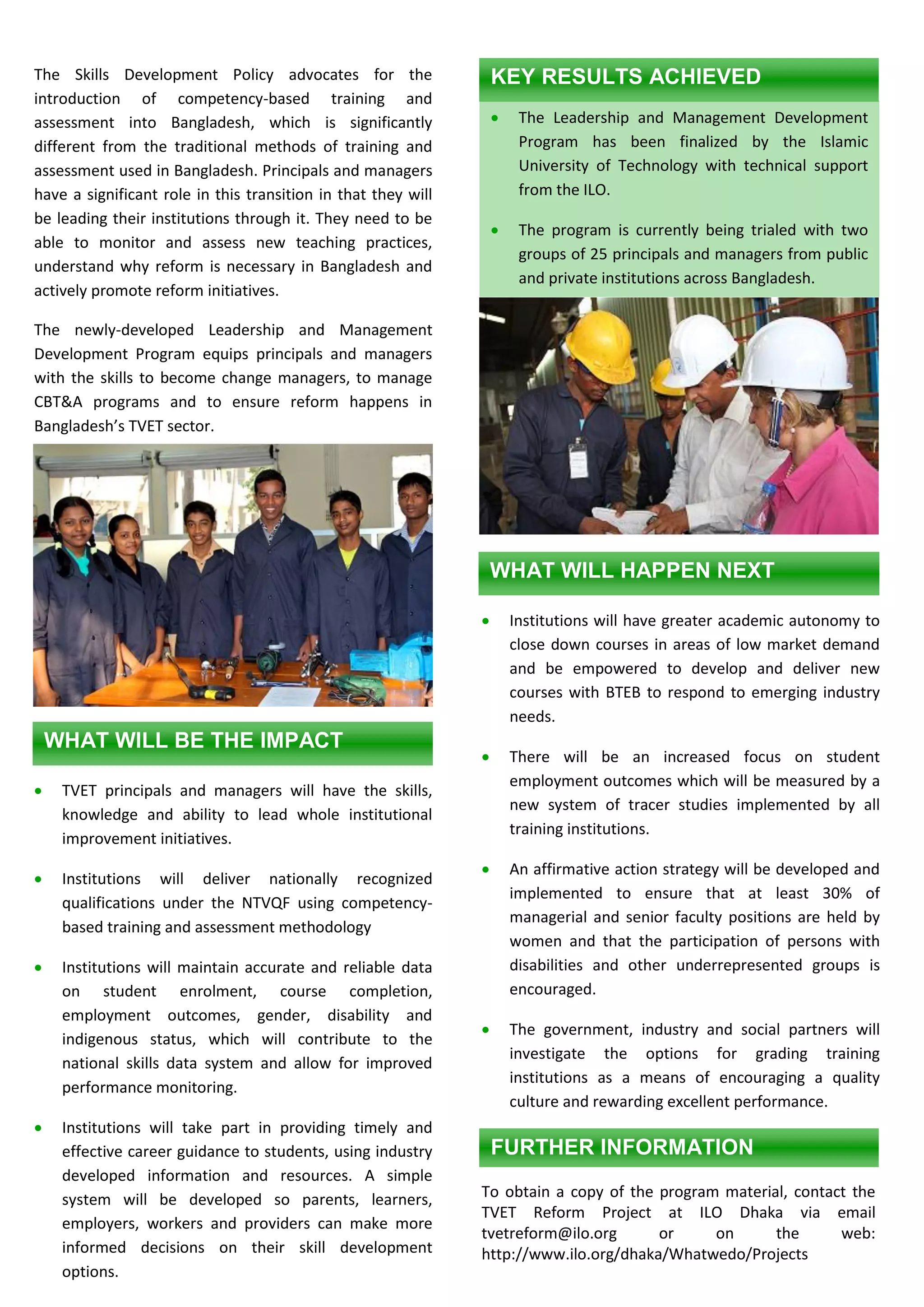 Concept overview 3 leadership and management development program (tvet ...