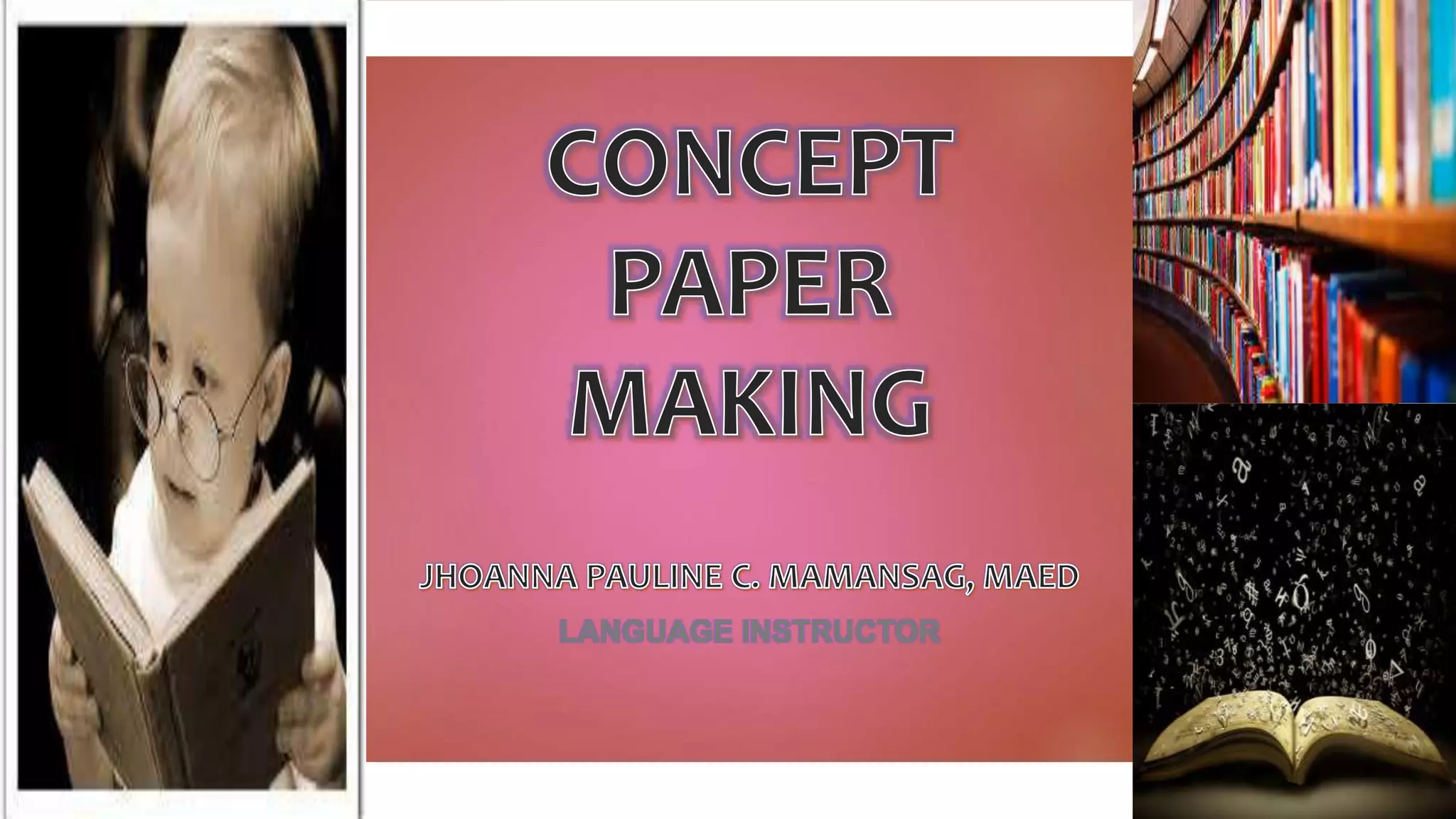 Concept paper | PPTX