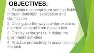 Concept paper | PPTX