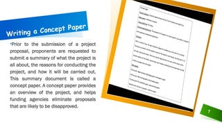 guide in writing a concept paper in eapp | PPTX